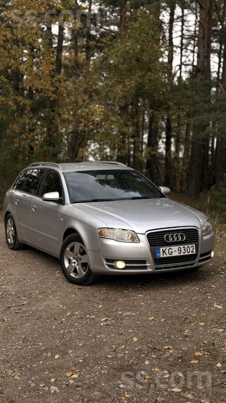 Grey Audi A4 2005 in Daugavpils, with an engine capacity of 2.00 L and mileage of 370 thousand km for 2250 €, photo 3 on AUTOMOTO.COM.LV