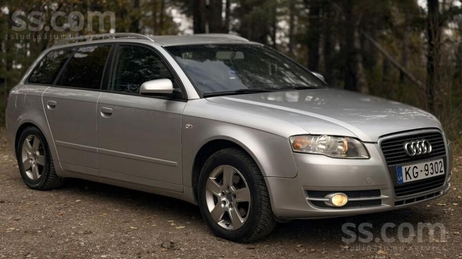 Grey Audi A4 2005 in Daugavpils, with an engine capacity of 2.00 L and mileage of 370 thousand km for 2250 €, photo 4 on AUTOMOTO.COM.LV