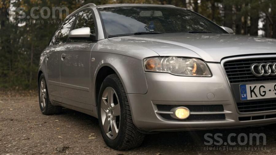 Grey Audi A4 2005 in Daugavpils, with an engine capacity of 2.00 L and mileage of 370 thousand km for 2250 €, photo 5 on AUTOMOTO.COM.LV