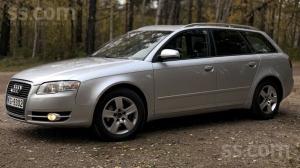 Grey Audi A4 2005 in Daugavpils, with an engine capacity of 2.00 L and mileage of 370 thousand km for 2250 €, photo 6 on AUTOMOTO.COM.LV