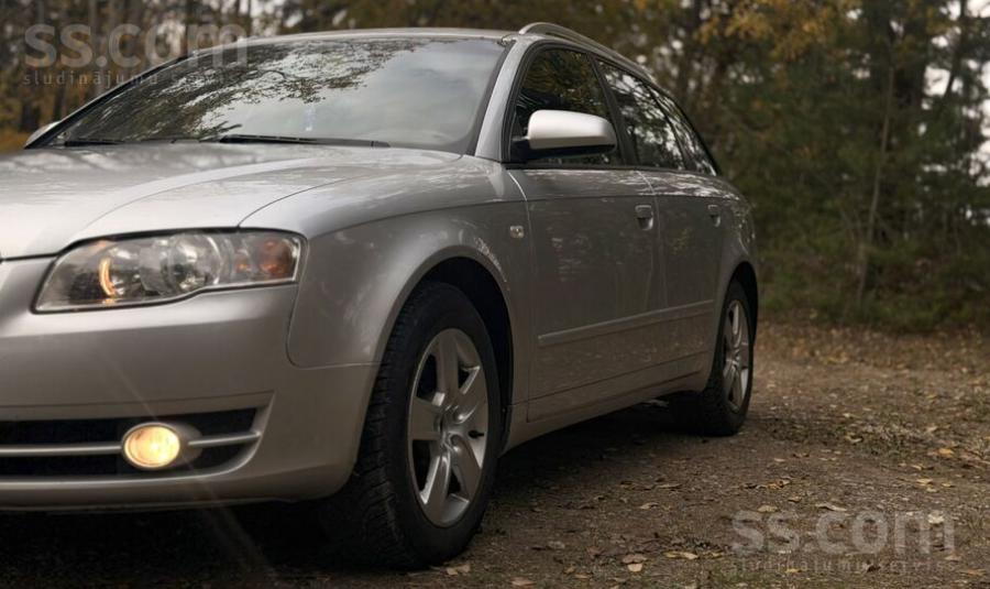 Grey Audi A4 2005 in Daugavpils, with an engine capacity of 2.00 L and mileage of 370 thousand km for 2250 €, photo 7 on AUTOMOTO.COM.LV