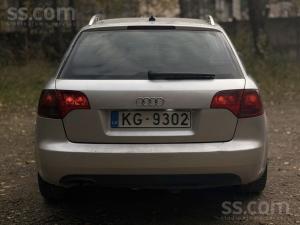 Grey Audi A4 2005 in Daugavpils, with an engine capacity of 2.00 L and mileage of 370 thousand km for 2250 €, photo 10 on AUTOMOTO.COM.LV