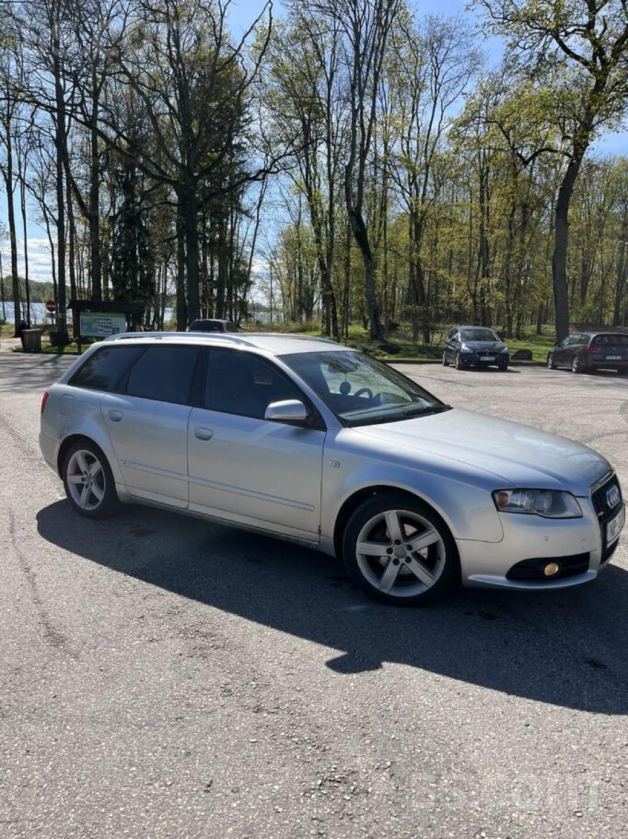 Grey Audi A4 2006 in Aizkraukle, with an engine capacity of 2.00 L and mileage of 392 thousand km for 890 €, photo 2 on AUTOMOTO.COM.LV