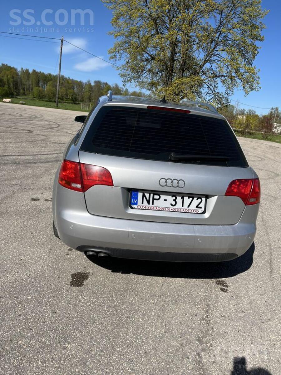 Grey Audi A4 2006 in Aizkraukle, with an engine capacity of 2.00 L and mileage of 392 thousand km for 890 €, photo 3 on AUTOMOTO.COM.LV