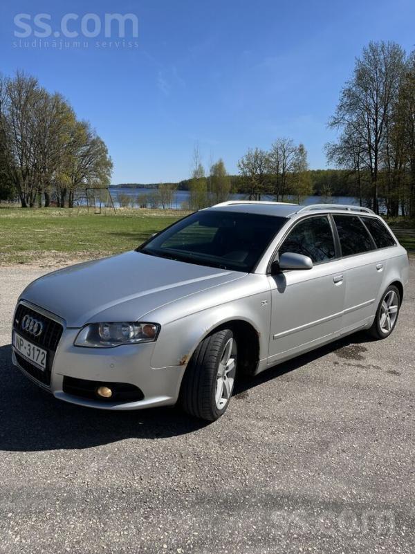 Grey Audi A4 2006 in Aizkraukle, with an engine capacity of 2.00 L and mileage of 392 thousand km for 890 €, photo 4 on AUTOMOTO.COM.LV
