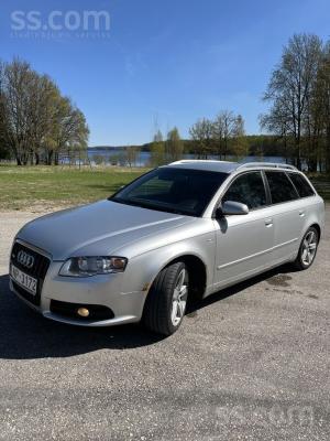 Grey Audi A4 2006 in Aizkraukle, with an engine capacity of 2.00 L and mileage of 392 thousand km for 890 €, photo 4 on AUTOMOTO.COM.LV