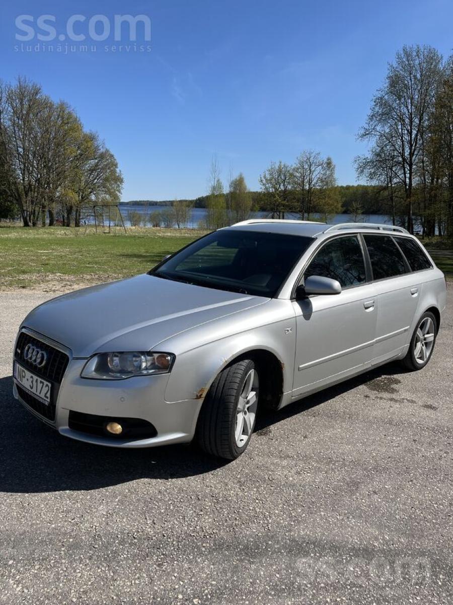 Grey Audi A4 2006 in Aizkraukle, with an engine capacity of 2.00 L and mileage of 392 thousand km for 890 €, photo 4 on AUTOMOTO.COM.LV