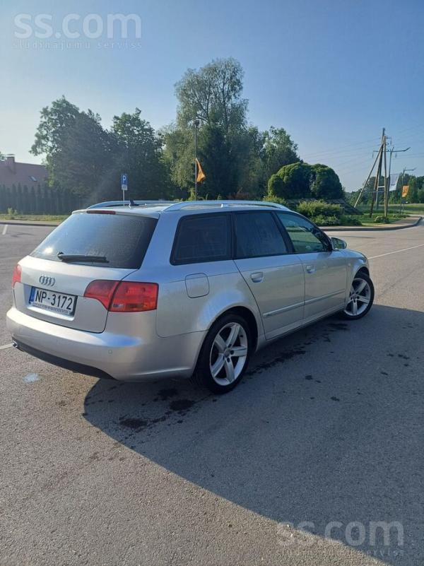 Pelēks Audi A4 2006 Aizkraukle, ar dzinēja tilpumu 2.00 L un nobraukumu 395 tūkst. km par 7550 €, foto 3 vietnē AUTOMOTO.COM.LV