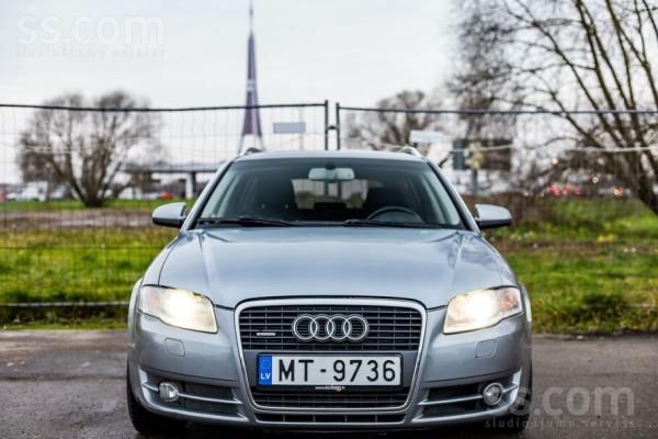 Pelēks Audi A4 2006 Rīga, ar dzinēja tilpumu 2.00 L un nobraukumu 300 tūkst. km par 3990 €, foto 3 vietnē AUTOMOTO.COM.LV