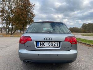 Pelēks Audi A4 2006 Ludza, ar dzinēja tilpumu 2.00 L un nobraukumu 352 tūkst. km par 2650 €, foto 3 vietnē AUTOMOTO.COM.LV