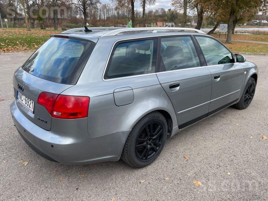 Pelēks Audi A4 2006 Ludza, ar dzinēja tilpumu 2.00 L un nobraukumu 352 tūkst. km par 2650 €, foto 5 vietnē AUTOMOTO.COM.LV