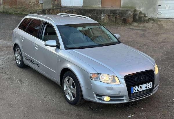 Pelēks Audi A4 2006 Šauļi, ar dzinēja tilpumu 1.97 L un nobraukumu 343 tūkst. km par 3200 €, foto 1 vietnē AUTOMOTO.COM.LV