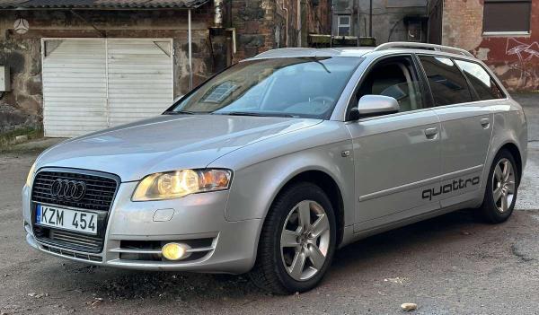 Pelēks Audi A4 2006 Šauļi, ar dzinēja tilpumu 1.97 L un nobraukumu 343 tūkst. km par 3200 €, foto 2 vietnē AUTOMOTO.COM.LV