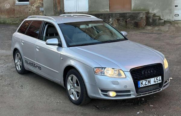 Pelēks Audi A4 2006 Šauļi, ar dzinēja tilpumu 1.97 L un nobraukumu 343 tūkst. km par 3200 €, foto 4 vietnē AUTOMOTO.COM.LV
