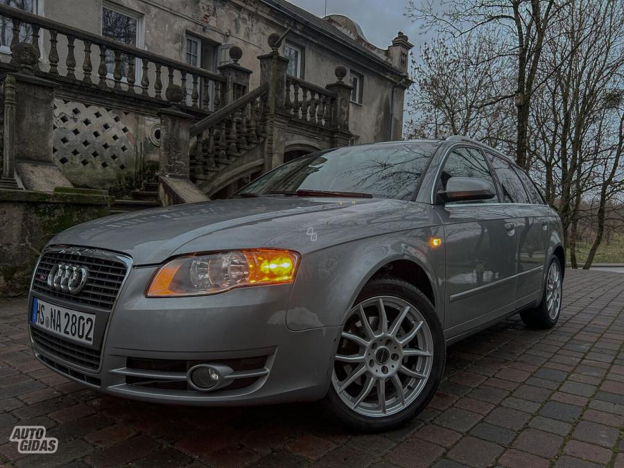 Grey Audi A4 2006 in Kaunas, with an engine capacity of 2.00 L and mileage of 259 thousand km for 3150 €, photo 4 on AUTOMOTO.COM.LV
