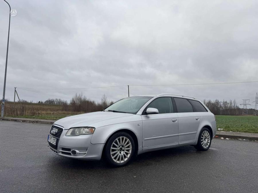 Pelēks Audi A4 2006 Panevēža, ar dzinēja tilpumu 2.97 L un nobraukumu 390 tūkst. km par 1599 €, foto 2 vietnē AUTOMOTO.COM.LV