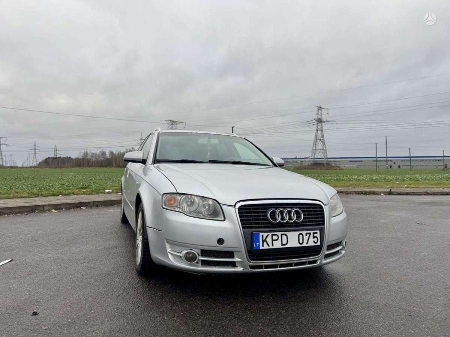 Pelēks Audi A4 2006 Panevēža, ar dzinēja tilpumu 2.97 L un nobraukumu 390 tūkst. km par 1599 €, foto 3 vietnē AUTOMOTO.COM.LV