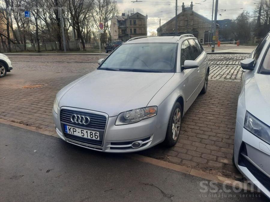 Grey Audi A4 2006 in Riga, with an engine capacity of 2.00 L and mileage of 264 thousand km for 1800 €, photo 3 on AUTOMOTO.COM.LV