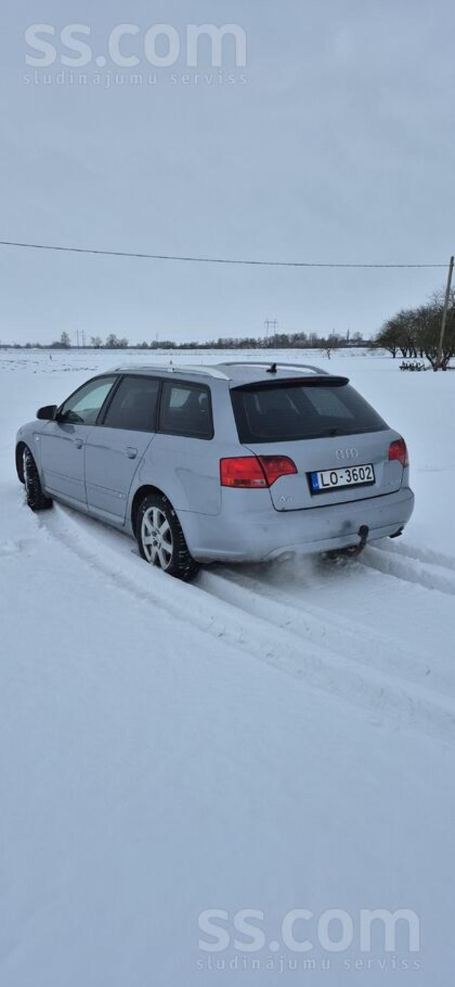 Pelēks Audi A4 2006 Jelgava, ar dzinēja tilpumu 3.00 L un nobraukumu 379 tūkst. km par 3650 €, foto 3 vietnē AUTOMOTO.COM.LV
