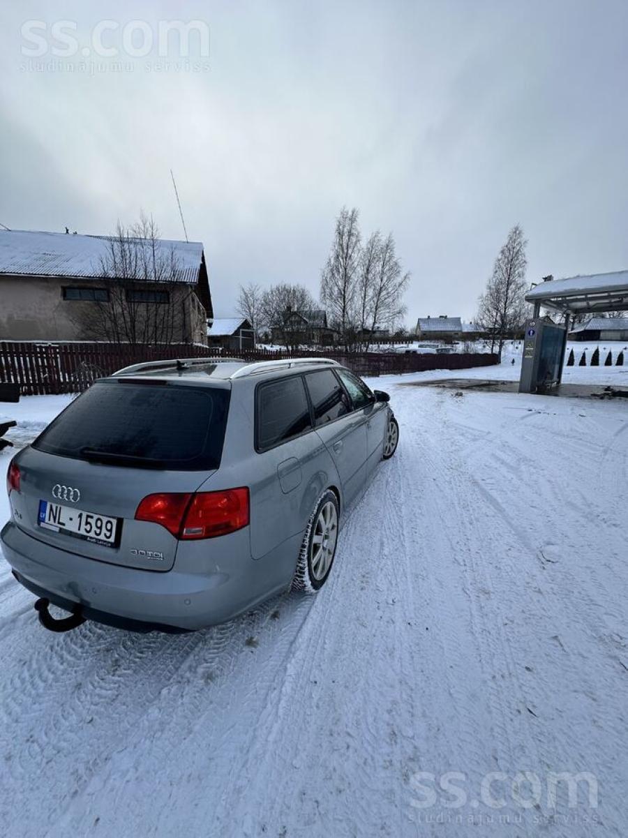 Grey Audi A4 2006 in Gulbene, with an engine capacity of 3.00 L and mileage of 415 thousand km for 3100 €, photo 3 on AUTOMOTO.COM.LV