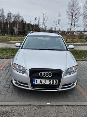 Grey Audi A4 2006 in Vilnius, with an engine capacity of 1.99 L and mileage of 3880 thousand km for 2400 €, photo  on AUTOMOTO.COM.LV