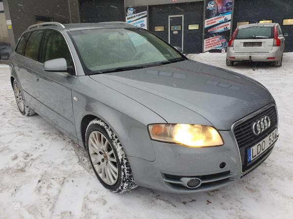 Grey Audi A4 2006 in Kaunas, with an engine capacity of 2.70 L and mileage of 350 thousand km for 1650 €, photo 1 on AUTOMOTO.COM.LV