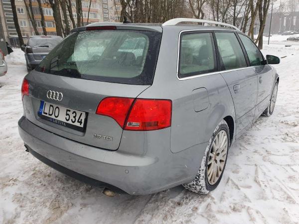 Grey Audi A4 2006 in Kaunas, with an engine capacity of 2.70 L and mileage of 350 thousand km for 1650 €, photo 3 on AUTOMOTO.COM.LV