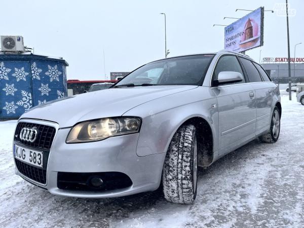 Grey Audi A4 2006 in Kaunas, with an engine capacity of 2.00 L and mileage of 390 thousand km for 2850 €, photo 1 on AUTOMOTO.COM.LV