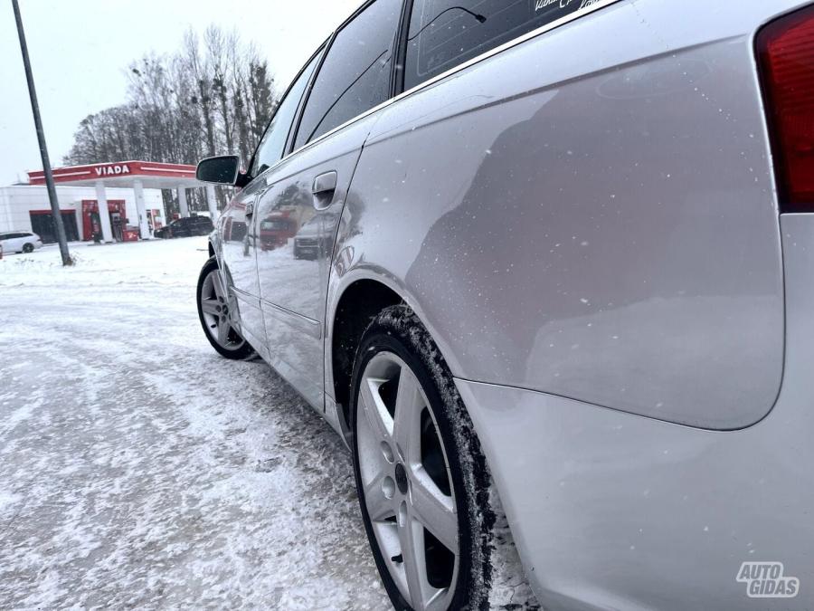 Grey Audi A4 2006 in Kaunas, with an engine capacity of 2.00 L and mileage of 390 thousand km for 2850 €, photo 9 on AUTOMOTO.COM.LV