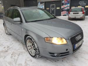 Grey Audi A4 2006 in Kaunas, with an engine capacity of 2.70 L and mileage of 350 thousand km for 1650 €, photo  on AUTOMOTO.COM.LV
