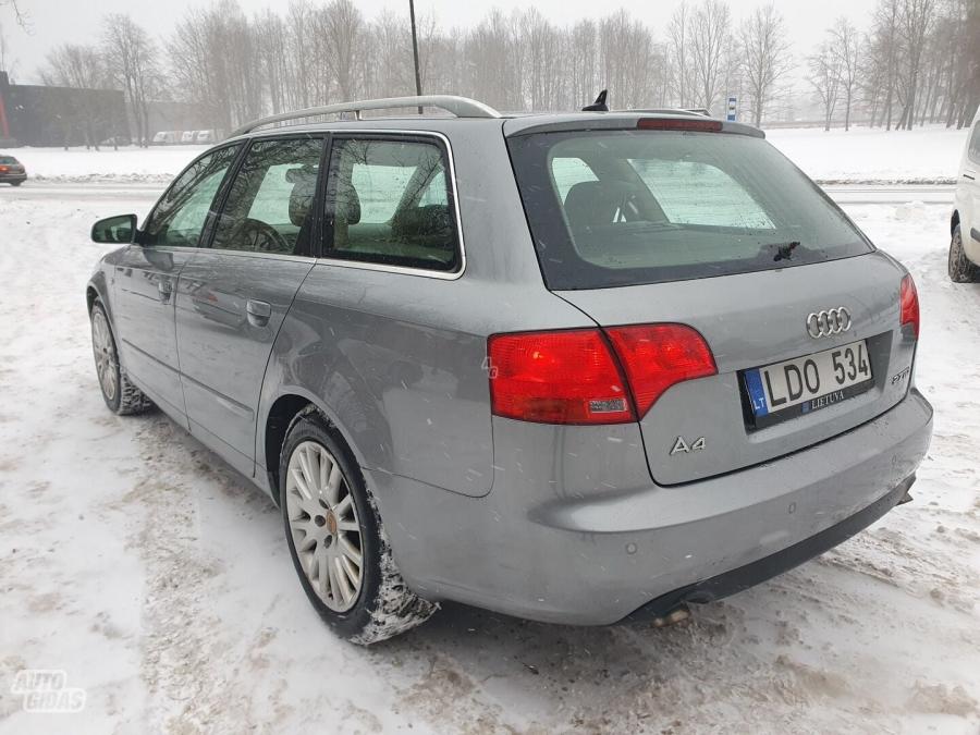 Pelēks Audi A4 2006 Kauņa, ar dzinēja tilpumu 2.70 L un nobraukumu 350 tūkst. km par 1650 €, foto 4 vietnē AUTOMOTO.COM.LV