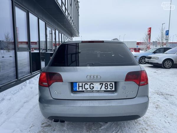Pelēks Audi A4 2006 Panevēža, ar dzinēja tilpumu 2.00 L un nobraukumu 400 tūkst. km par 1650 €, foto 10 vietnē AUTOMOTO.COM.LV