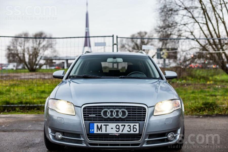 Grey Audi A4 2006 in Riga, with an engine capacity of 2.00 L and mileage of 300 thousand km for 3290 €, photo 3 on AUTOMOTO.COM.LV