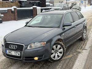 Pelēks Audi A4 2006 Alīta, ar dzinēja tilpumu 2.00 L un nobraukumu 388 tūkst. km par 3150 €, foto 2 vietnē AUTOMOTO.COM.LV