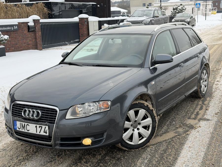 Pelēks Audi A4 2006 Alīta, ar dzinēja tilpumu 2.00 L un nobraukumu 388 tūkst. km par 3150 €, foto 2 vietnē AUTOMOTO.COM.LV