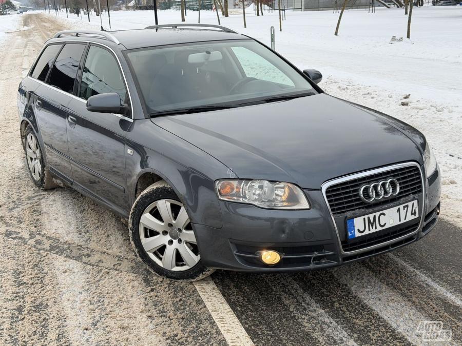 Pelēks Audi A4 2006 Alīta, ar dzinēja tilpumu 2.00 L un nobraukumu 388 tūkst. km par 3150 €, foto 8 vietnē AUTOMOTO.COM.LV