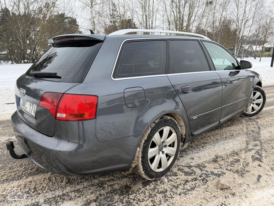 Pelēks Audi A4 2006 Alīta, ar dzinēja tilpumu 2.00 L un nobraukumu 388 tūkst. km par 3150 €, foto 11 vietnē AUTOMOTO.COM.LV