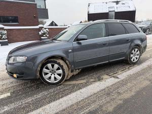 Grey Audi A4 2006 in Alytus, with an engine capacity of 1.99 L and mileage of 388 thousand km for 3150 €, photo 3 on AUTOMOTO.COM.LV