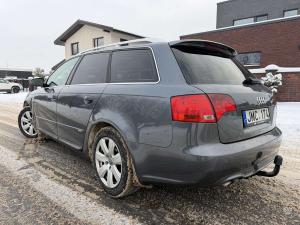 Grey Audi A4 2006 in Alytus, with an engine capacity of 1.99 L and mileage of 388 thousand km for 3150 €, photo 4 on AUTOMOTO.COM.LV