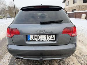 Grey Audi A4 2006 in Alytus, with an engine capacity of 1.99 L and mileage of 388 thousand km for 3150 €, photo 6 on AUTOMOTO.COM.LV