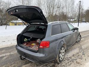 Grey Audi A4 2006 in Alytus, with an engine capacity of 1.99 L and mileage of 388 thousand km for 3150 €, photo 13 on AUTOMOTO.COM.LV
