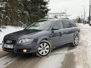 Grey Audi A4 2006 in Alytus, with an engine capacity of 1.99 L and mileage of 388 thousand km for 3150 €, photo 33 on AUTOMOTO.COM.LV