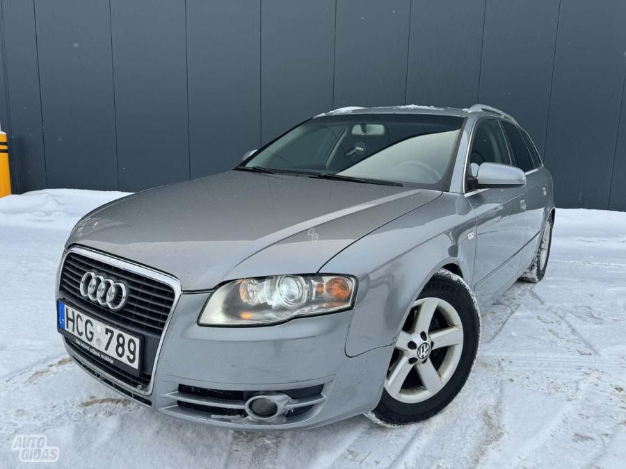 Grey Audi A4 2006 in Panevezys, with an engine capacity of 2.00 L and mileage of 400 thousand km for 1650 €, photo 2 on AUTOMOTO.COM.LV