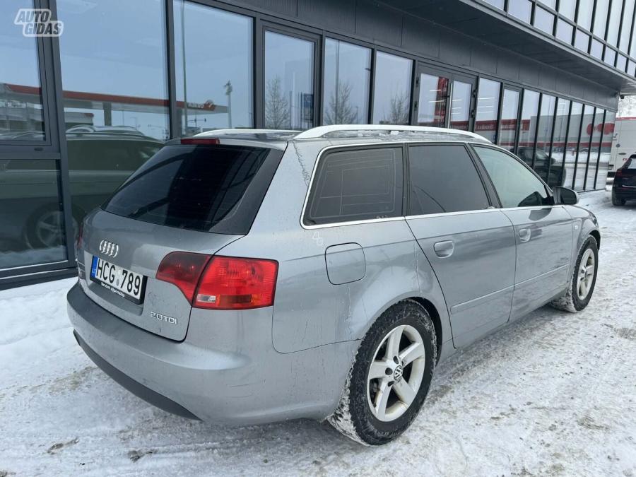 Grey Audi A4 2006 in Panevezys, with an engine capacity of 2.00 L and mileage of 400 thousand km for 1650 €, photo 9 on AUTOMOTO.COM.LV