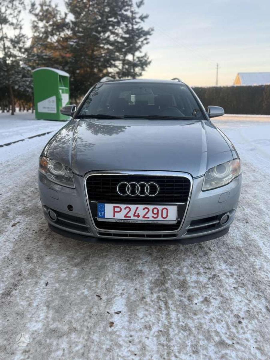 Pelēks Audi A4 2006 Vilkaviškis, ar dzinēja tilpumu 1.99 L un nobraukumu 346 tūkst. km par 2000 €, foto 2 vietnē AUTOMOTO.COM.LV