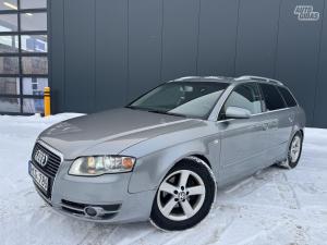 Pelēks Audi A4 2006 Panevēža, ar dzinēja tilpumu 2.00 L un nobraukumu 400 tūkst. km par 1650 €, foto 4 vietnē AUTOMOTO.COM.LV