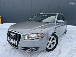 Pelēks Audi A4 2006 Panevēža, ar dzinēja tilpumu 2.00 L un nobraukumu 400 tūkst. km par 1650 €, foto 5 vietnē AUTOMOTO.COM.LV