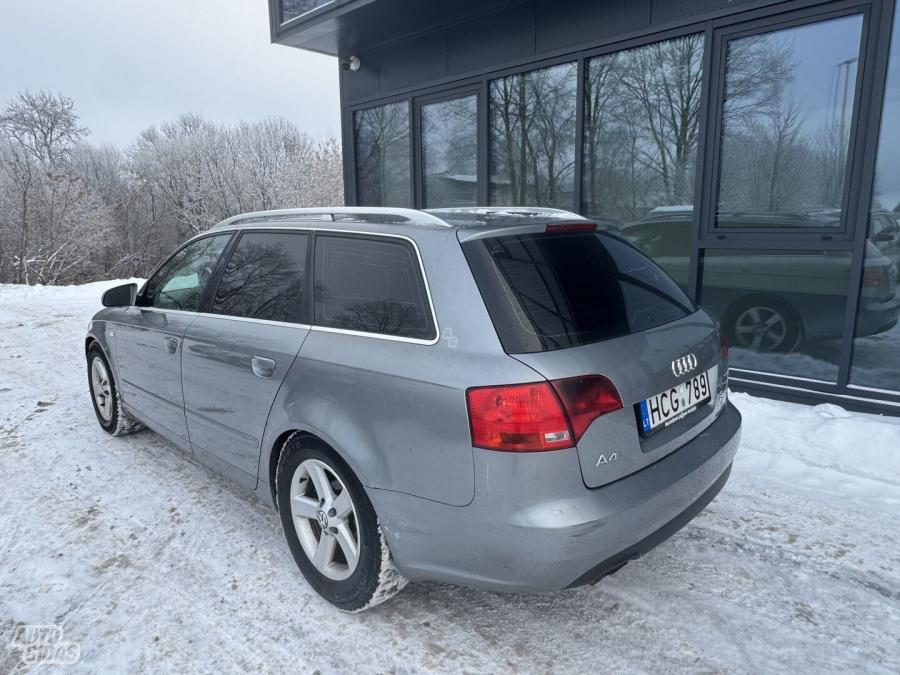 Pelēks Audi A4 2006 Panevēža, ar dzinēja tilpumu 2.00 L un nobraukumu 400 tūkst. km par 1650 €, foto 9 vietnē AUTOMOTO.COM.LV