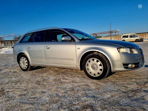 Grey Audi A4 2006 in Siauliai, with an engine capacity of 1.99 L and mileage of 280 thousand km for 2900 €, photo 2 on AUTOMOTO.COM.LV