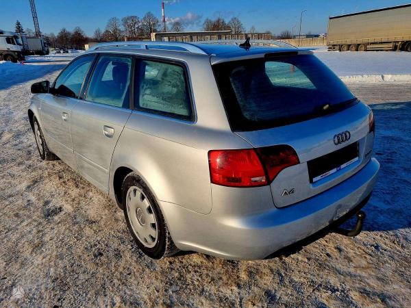 Grey Audi A4 2006 in Siauliai, with an engine capacity of 1.99 L and mileage of 280 thousand km for 2900 €, photo 8 on AUTOMOTO.COM.LV